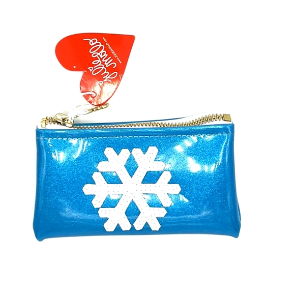 Bags | Elsa Frozen Snow Flake Keychain Clutch | Poshmark